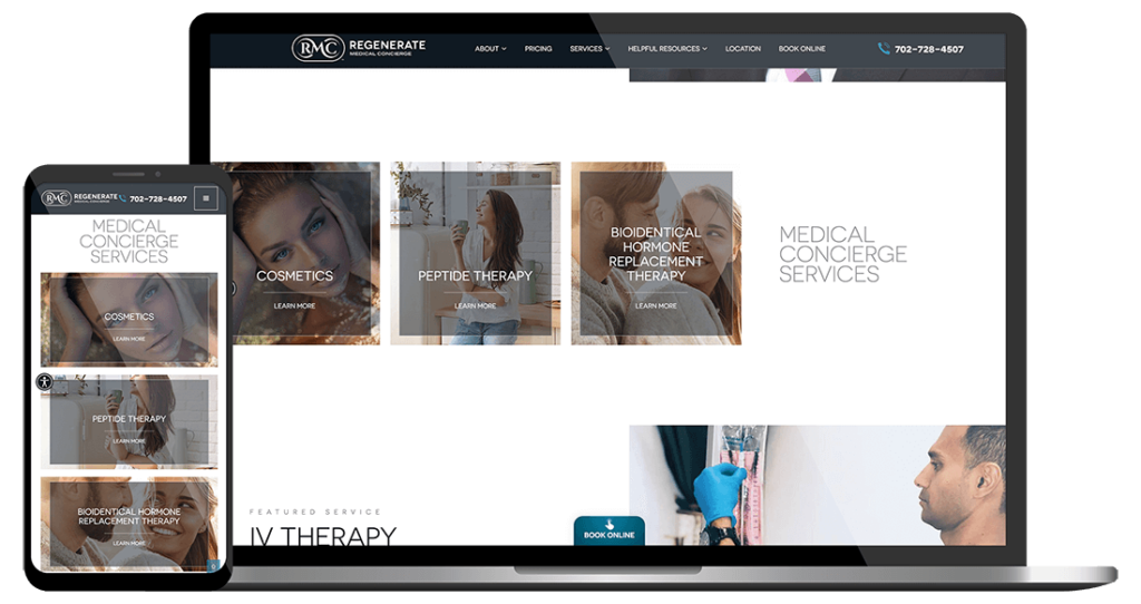 Regenerate Medical Concierge | Glacial Multimedia, Inc.