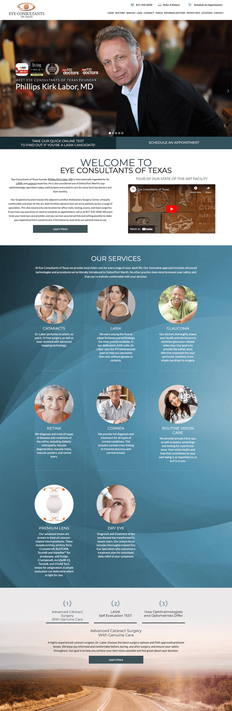 Eye Consultants of Texas | Glacial Multimedia, Inc.